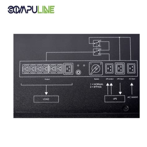 Switch Bypass Con Pdu 1 3kva Compuline