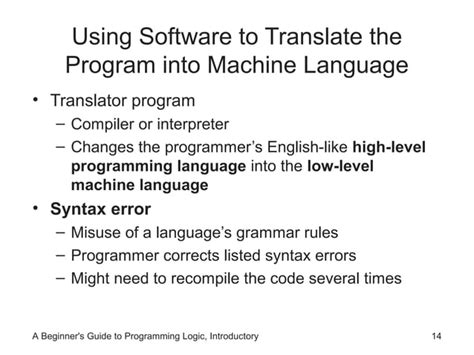 logic formulation 1 ppt programming languages computing