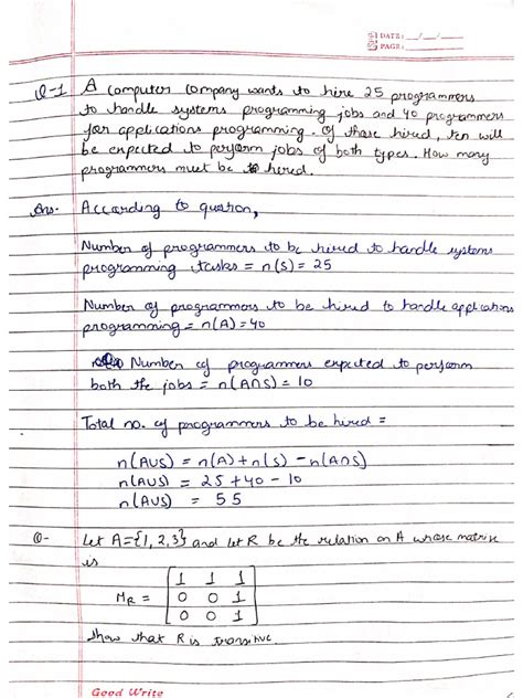 Maths Assignment Pdf