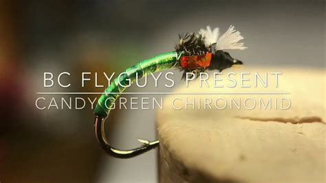 Candy Green Chironomid Pupa Fly Pattern Youtube