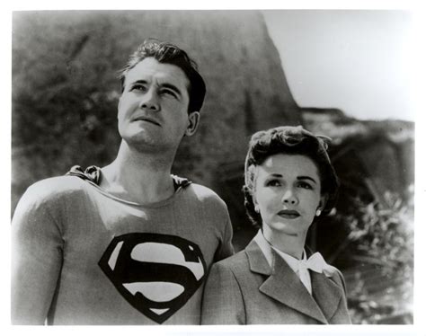 George Reeves And Phyllis Coates Superman And Lois Lane Superman Lois
