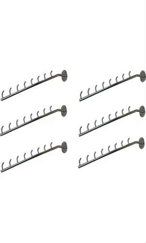 Silver 10 Hook Stainless Steel Display Multi Hook At ₹ 200 Piece In Thane