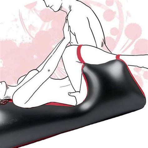 Toughage Inflatable Split Leg Sex Sofa With Bondage Strap Limited Per