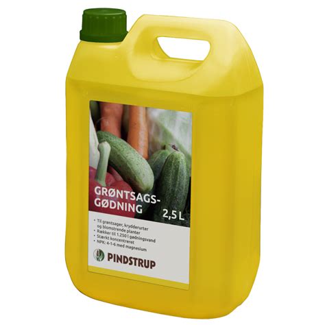 Pindstrup Grøntsagsgødning 2 5l