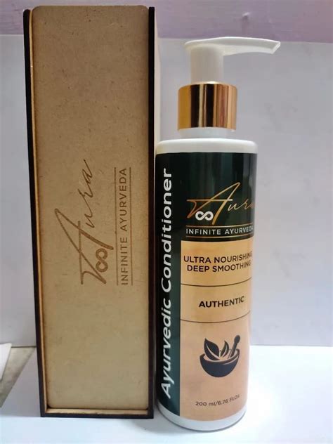 Unisex Natural Aura Infinite Ayurveda Herbal Hair Conditioner Box 200ml At Rs 150 In Gandhidham