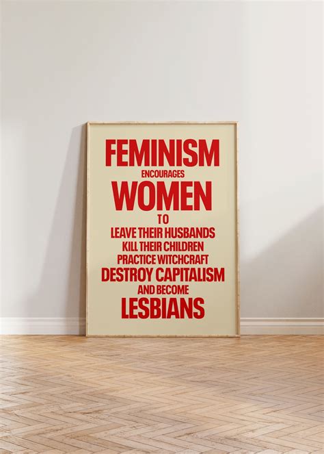 Feminist Print Feminism Art Print Female Empowerment Print Retro