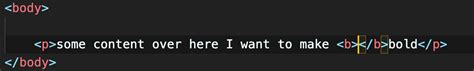 html vs code auto tag completion selecting only closing tag stack