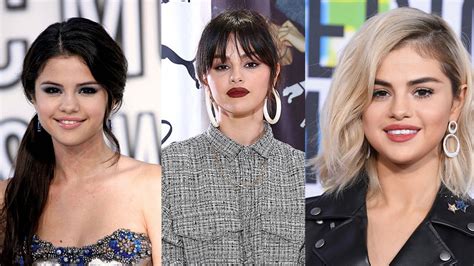 Selena Gomezs Complete Hair Evolution