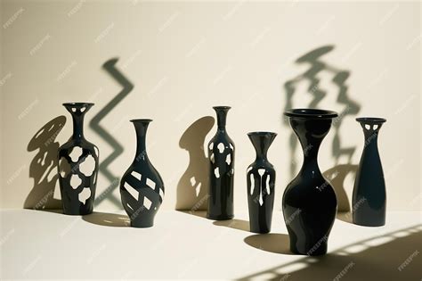 premium ai image abstract formation of shadows cast by objects in