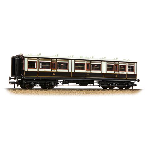Bachmann 39 860 Oo Gauge Lnwr Dark Claret White 50ft Arc Roof Tri Comp