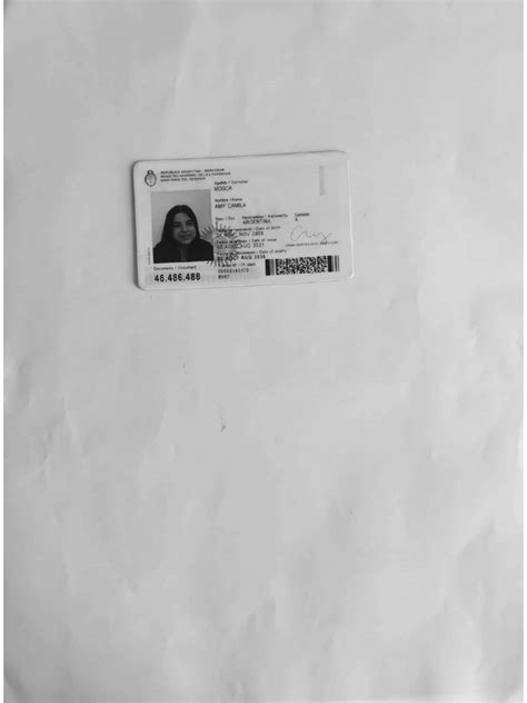 Documento De Identidad Pdf