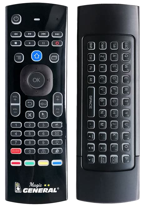 General Magic Remote Control For Smart Tv With Keyboard And Air Mouse