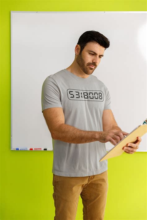 5318008 Boobies Upside Down Calculator Unisex T Shirt Etsy