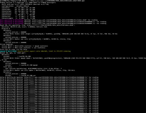 使用ffmpeg下载m3u8流媒体 Linux 天才小网管博客