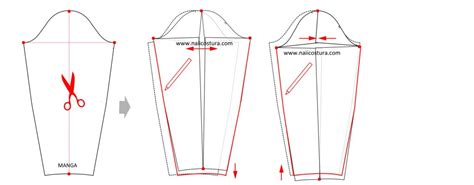 Ajustes Básicos De Un Patrón Patrones En Pdf Naii Costura