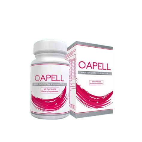 Capell Cuidado Capilar 60 Cápsulas Healthy America Naturales Vida