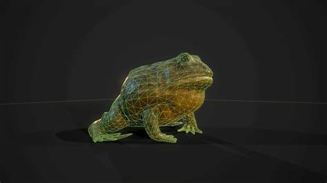 Pixie Frog Game Ready Flippednormals