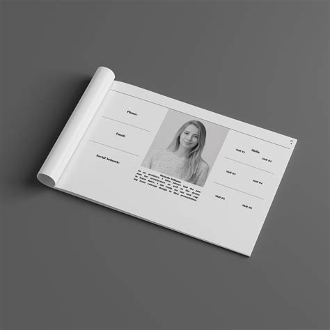 Modern Grayscale Architecture Portfolio Template Vol 3 Interior