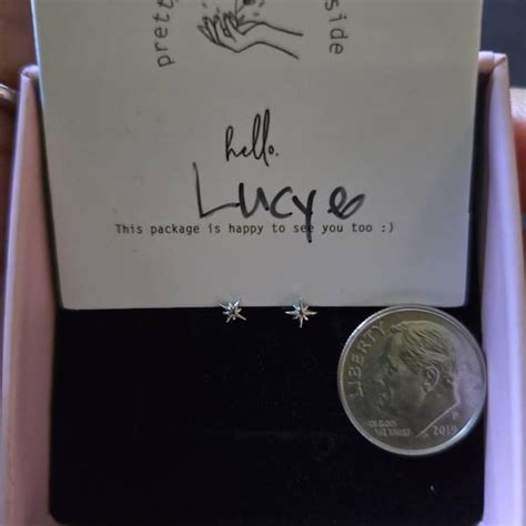 18g16g Star Internally Threaded Labret • Tragus Stud • Conch Earrings