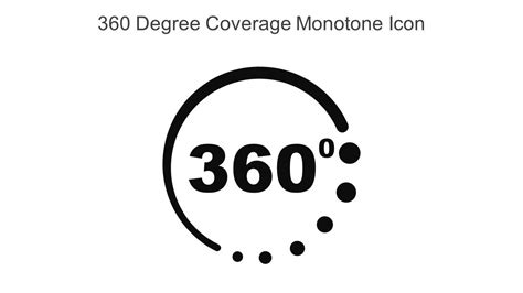 360 Degree Coverage Monotone Icon Icon In Powerpoint Pptx Png And Editable Eps Format Ppt Example