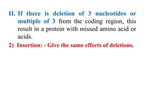 Genetic Code And Mutation Types And Effects Pptx