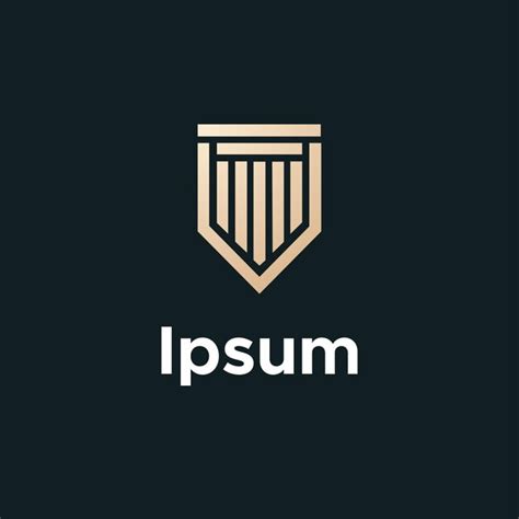 Premium Vector Shield Monogram Logo Design Vector Image