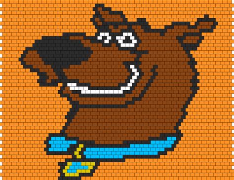 Scooby Doo Bead Pattern Peyote Bead Patterns Characters Bead Patterns