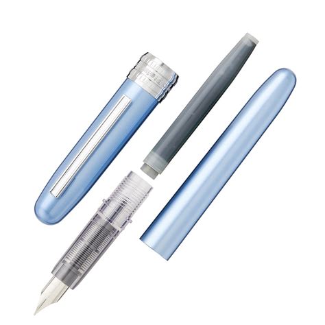 Platinum Plaisir Fountain Pen Frosty Blue The Goulet Pen Company