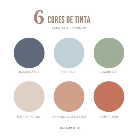 Seis Cores De Tinta Para Decorar Paredes E Tetos