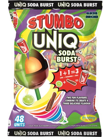 Stumbo Uniq Soda Burst Candy