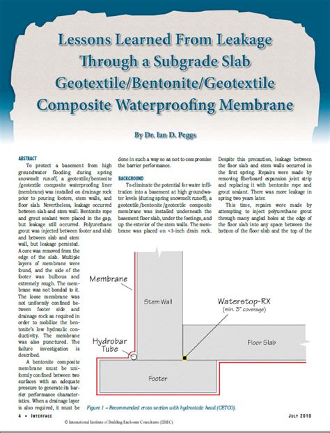 2010 07 Lessons Learned Iibec