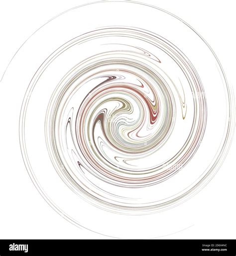 Curve Rotated Volute Helix Shape Colorful Spiral Swirl And Twirl