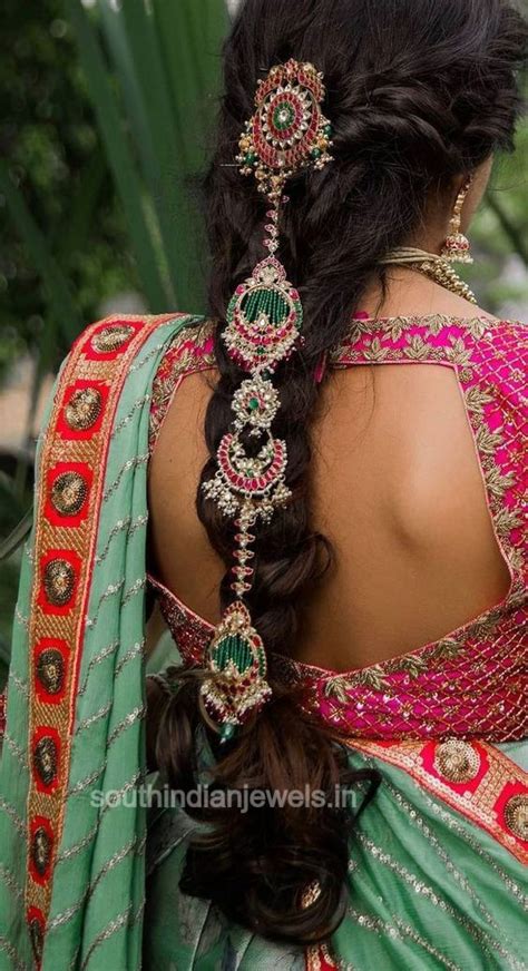 Glimmering Unique Hair Accessories South Indian Jewels