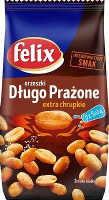 Felix Orzeszki 220g DŁugo PraŻone 5900571104327 • Cena Opinie • Orzechy 17465113146 • Allegro