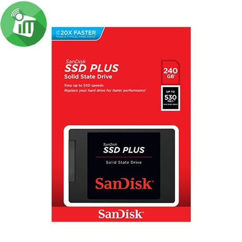 Sandisk Ssd Plus Solid State Drive 240gb Imedia Stores