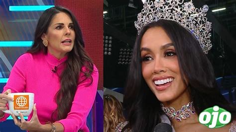 Por Qué Camila Escribens Miss Perú 2023 Es Sobrina De Rebeca Ojo