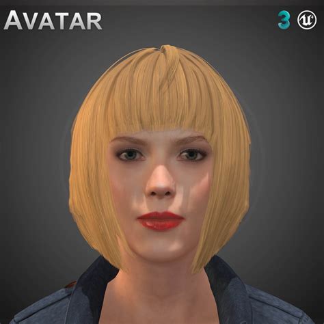Scarlett Johansson 3d Model By Thebeachmarket