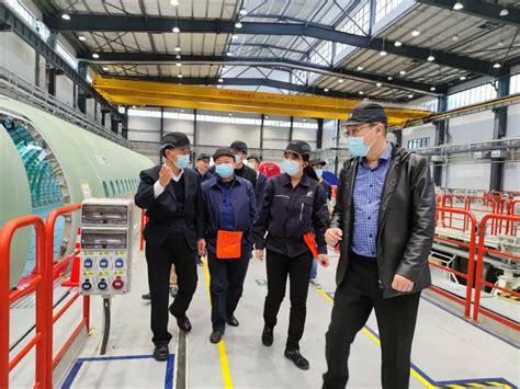 中航西飞总经理、党委副书记宋科璞一行赴天津公司调研指导工作
