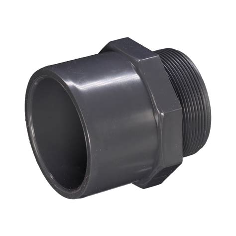 Pvc Female And Male Solvent Weld To Male Thread Coupling 90 X 110 Mm X