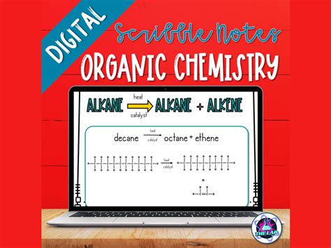 Organic Chemistry Digital Scribble Notes Bundle Teaching Resources