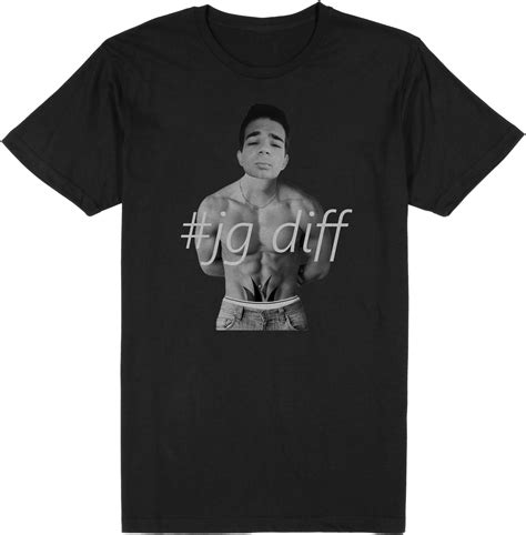 Jg Diff Tee Black Nerdvana Clothing