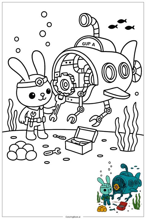55 Dibujos De Octonautas Para Colorear Pdf Y Png Gratis