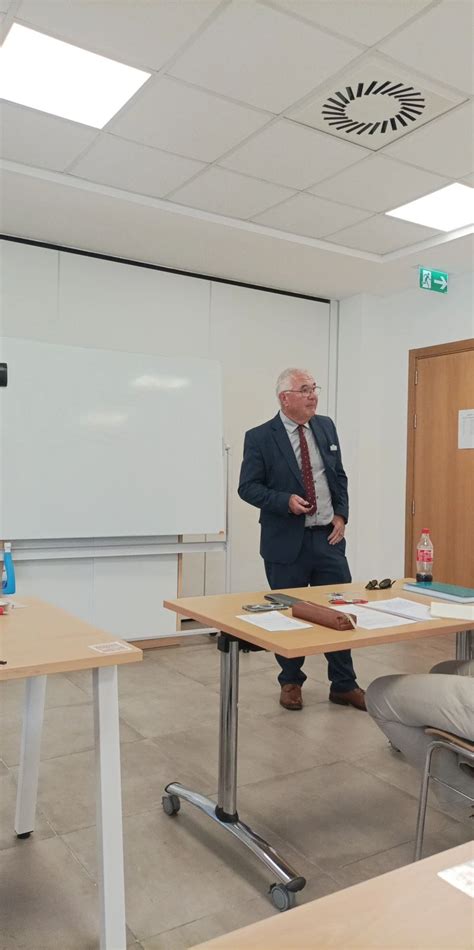 Captain Andre Legoubin Mnm Ma Fni President Of The Nautical Institute