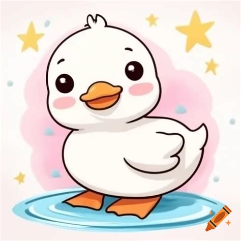 How To Draw Cartoon Duck