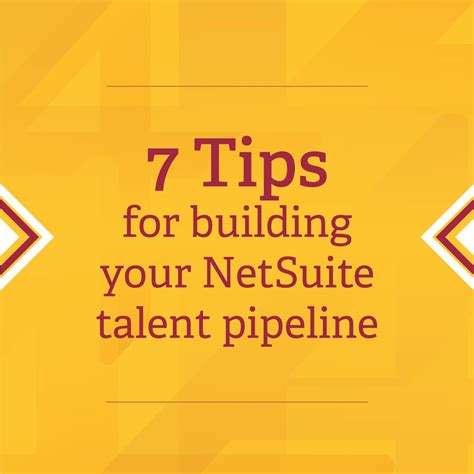 Heidi Marchionda On Linkedin 7 Tips For Building Your Netsuite Talent Pipeline
