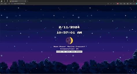 Moon Phase Of The Day Devpost