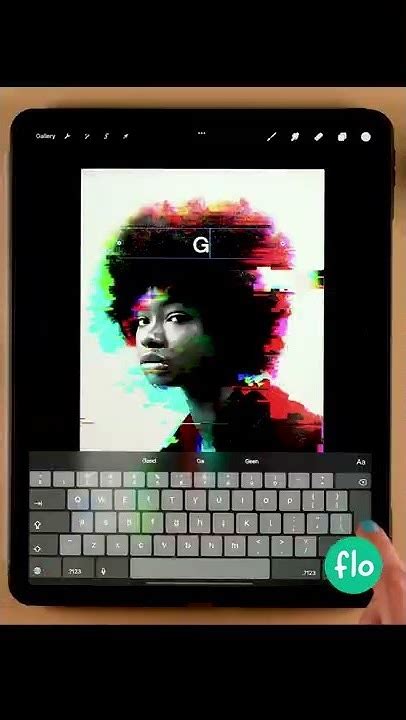 quick glitch tutorial for procreate shorts youtube