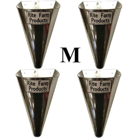 4 Pack Medium Restraining Killing Kill Processing Cones For Poultry