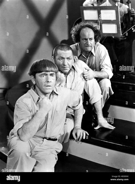 Moe Howard Curly Howard Larry Fine [the Three Stooges] C 1940s