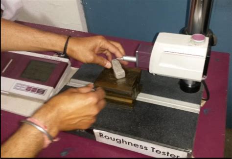 Profilometer For Measuring The Average Surface Roughness Height Ra Download Scientific Diagram